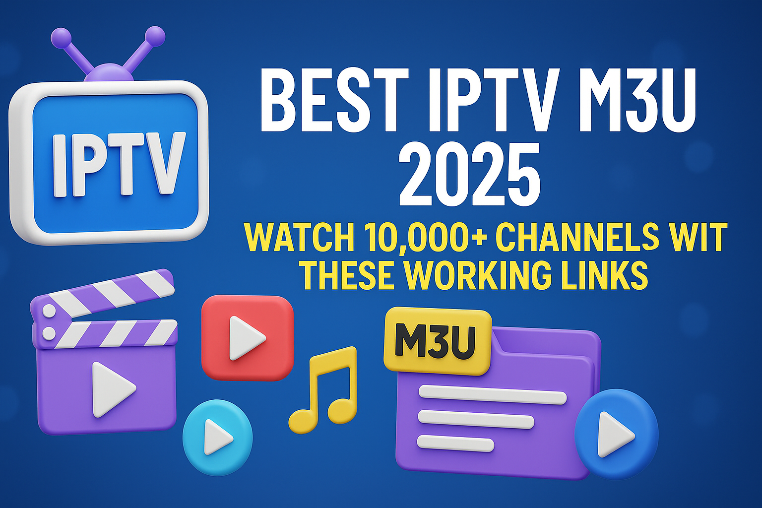 Best IPTV M3U 2025 – Watch 10,000+ Channels with These Working Links - BEST STAR IPTV -world ...