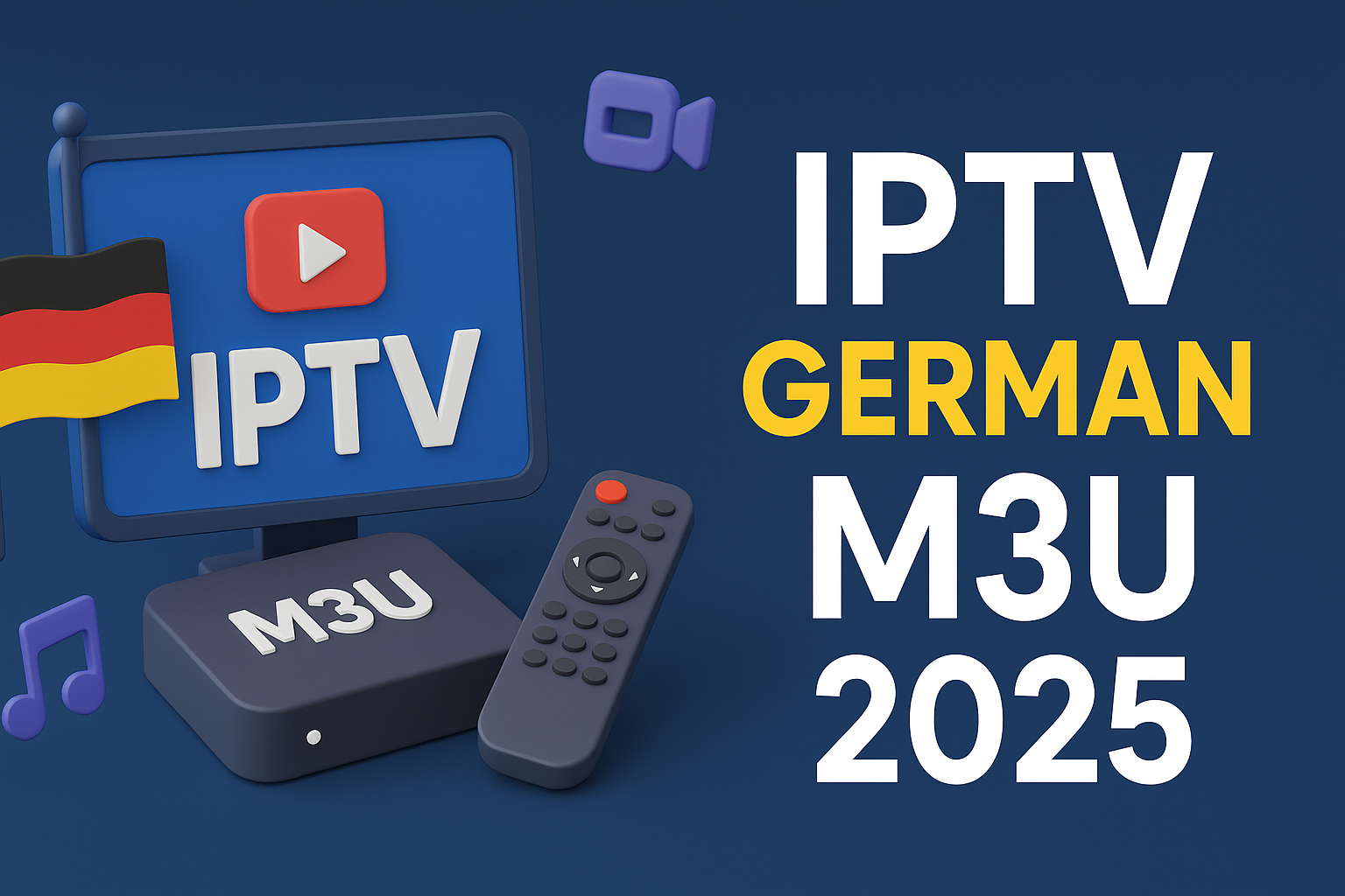 IPTV German M3U 2025 - BEST STAR IPTV -world-best-iptv-service